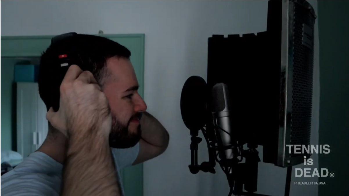 Charlie J - making of TENNIS is DEAD anthem – tennisisdeadusa